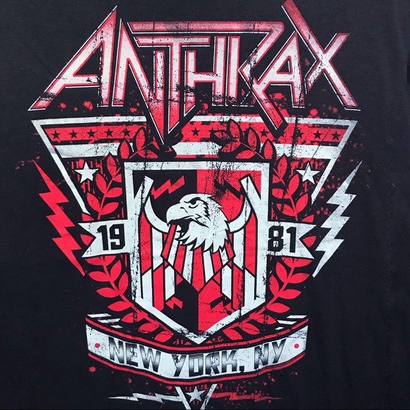 Delta | Shirts | Anthrax Tee M | Poshmark